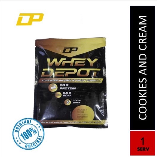 Whey Protein DP Whey Depot sachet (39 g) (FREE SHIPPING) | Shopee Malaysia