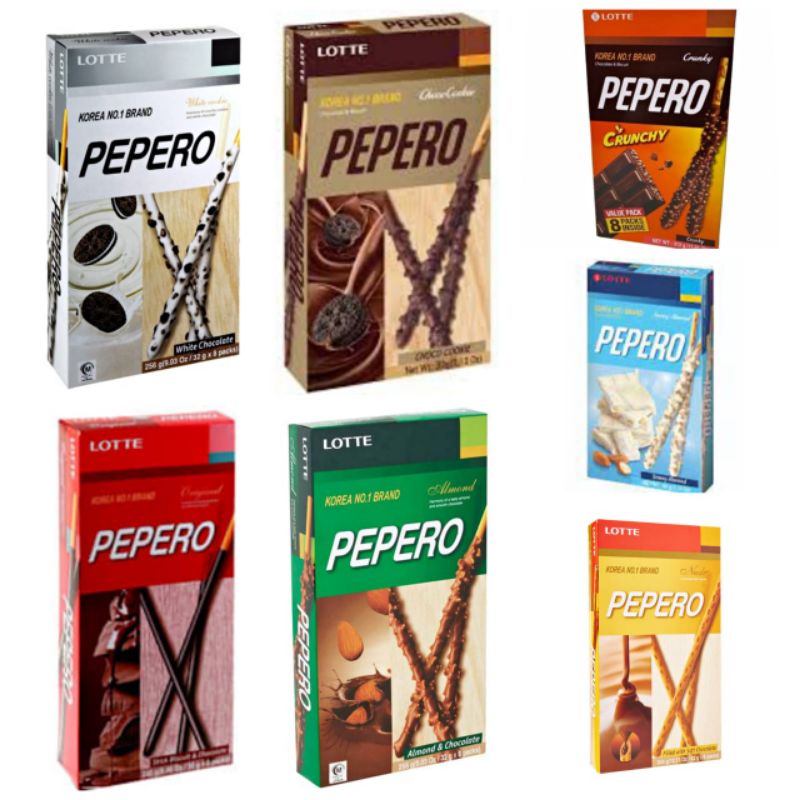 [Ready Stock] Lotte PEPERO Assorted Flavour | Shopee Malaysia
