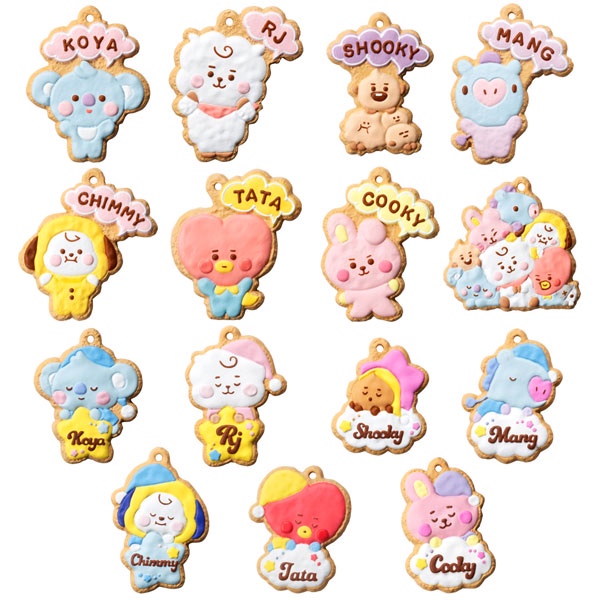 BT21 Cookie Charm Cot blind pack | Shopee Malaysia