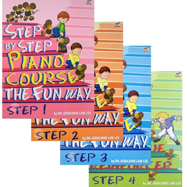 Step By Step Piano Course The Fun Way By Dr. Geraldine Law-Lee Step 1 ...