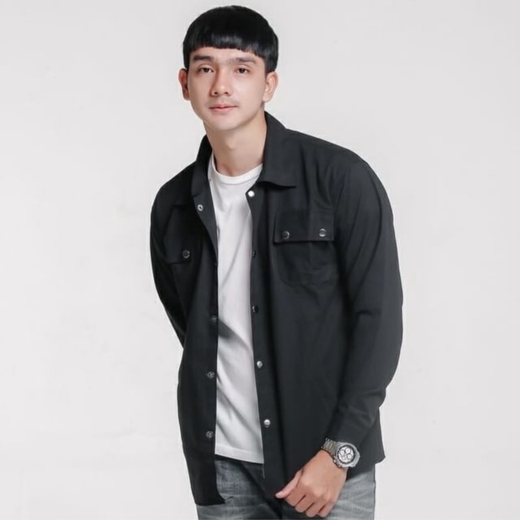 Casual SEMI PARKA/SEMI PARKA Jacket/SEMI PARKA Plain | Shopee Malaysia