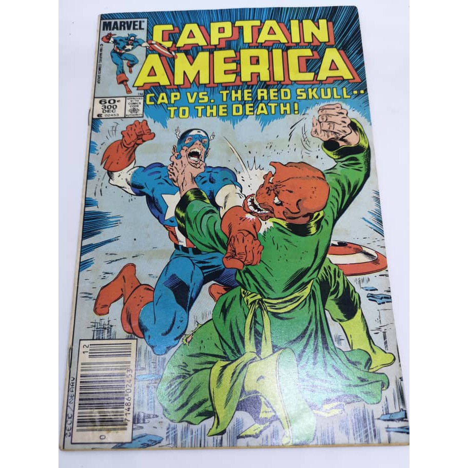 Marvel Comics Captain America #300 (1984) | Shopee Malaysia