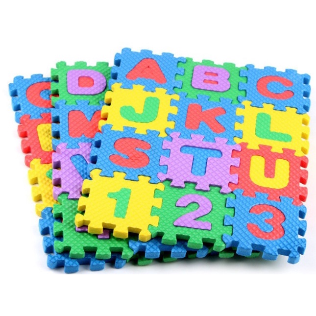 ABC Soft Puzzle Children Learning ABC Baby ABC Soft Cubic ABC Kids ...