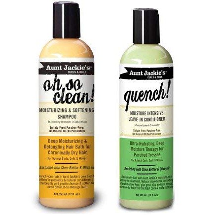 [ iiMONO ] Aunt Jackie's Oh So Clean! Shampoo | Quench Leave-in ...