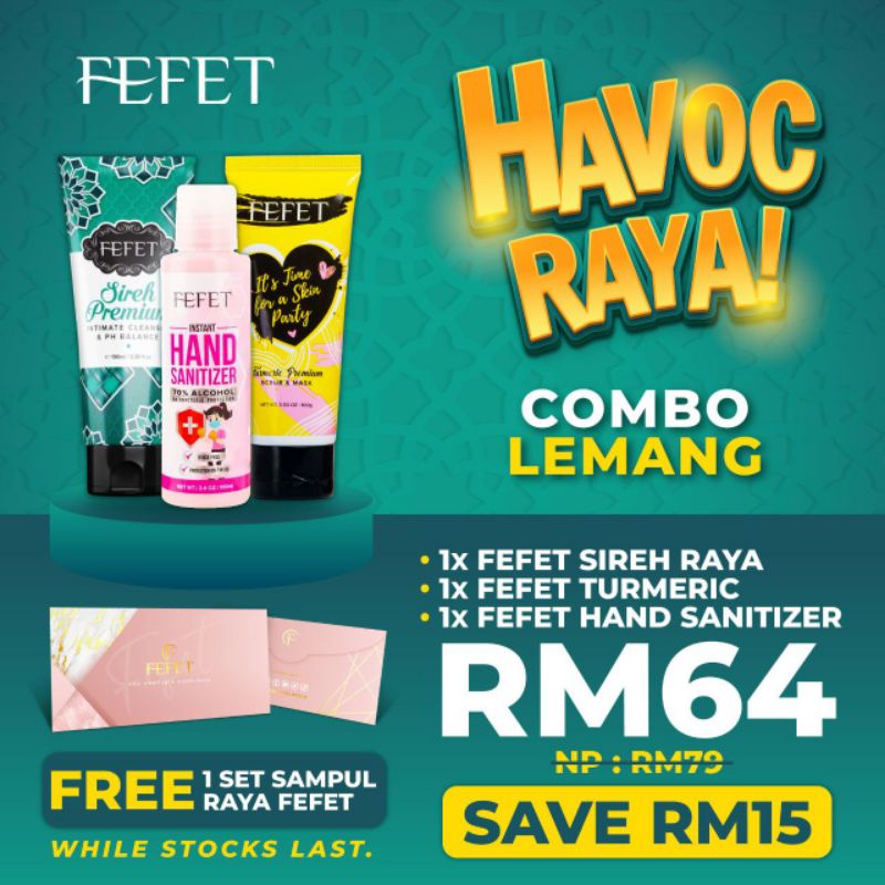 COMBO FEFET HAVOC RAYA | Shopee Malaysia