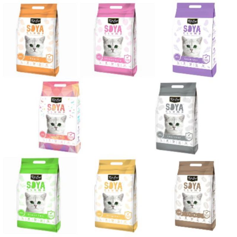 Kit Cat Soya Clump 7litter | Shopee Malaysia