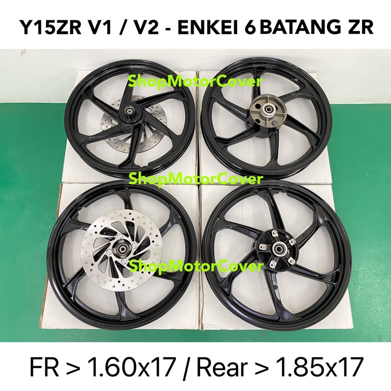 🔥SPECIAL OFFER🔥 SPORT RIM ENKEI 6 BATANG (Y125ZR CUTTING) PNP YAMAHA YSUKU Y15ZR Y15 V1 V2 WITH ...