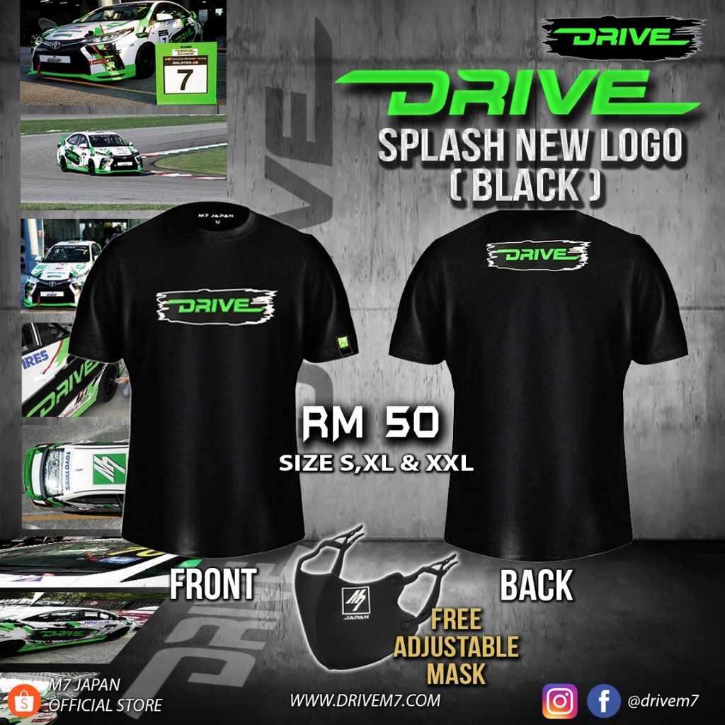 Original Drive M7 Shirt Classic Dri Fit | Shopee Malaysia