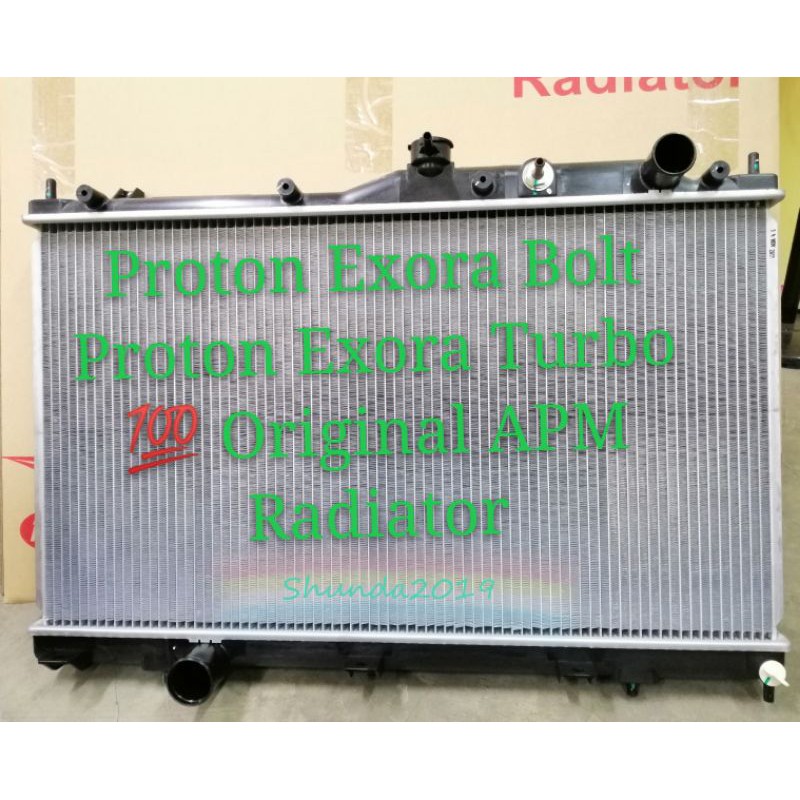 💯 Original APM Radiator Proton Exora Bolt (Turbo) | Shopee Malaysia