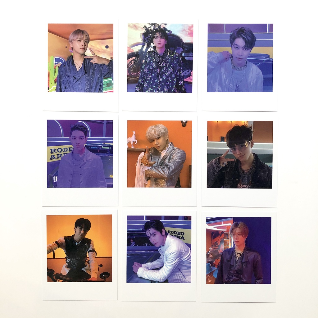 Nct 127 - Official Polaroid Album Sticker / Seoul City Sticky Event ...