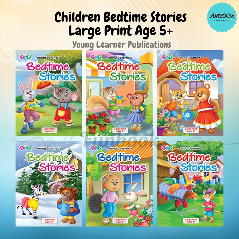[FUNBOOK] Children Bedtime Stories Large Print Age 5+ - Young Learner ...