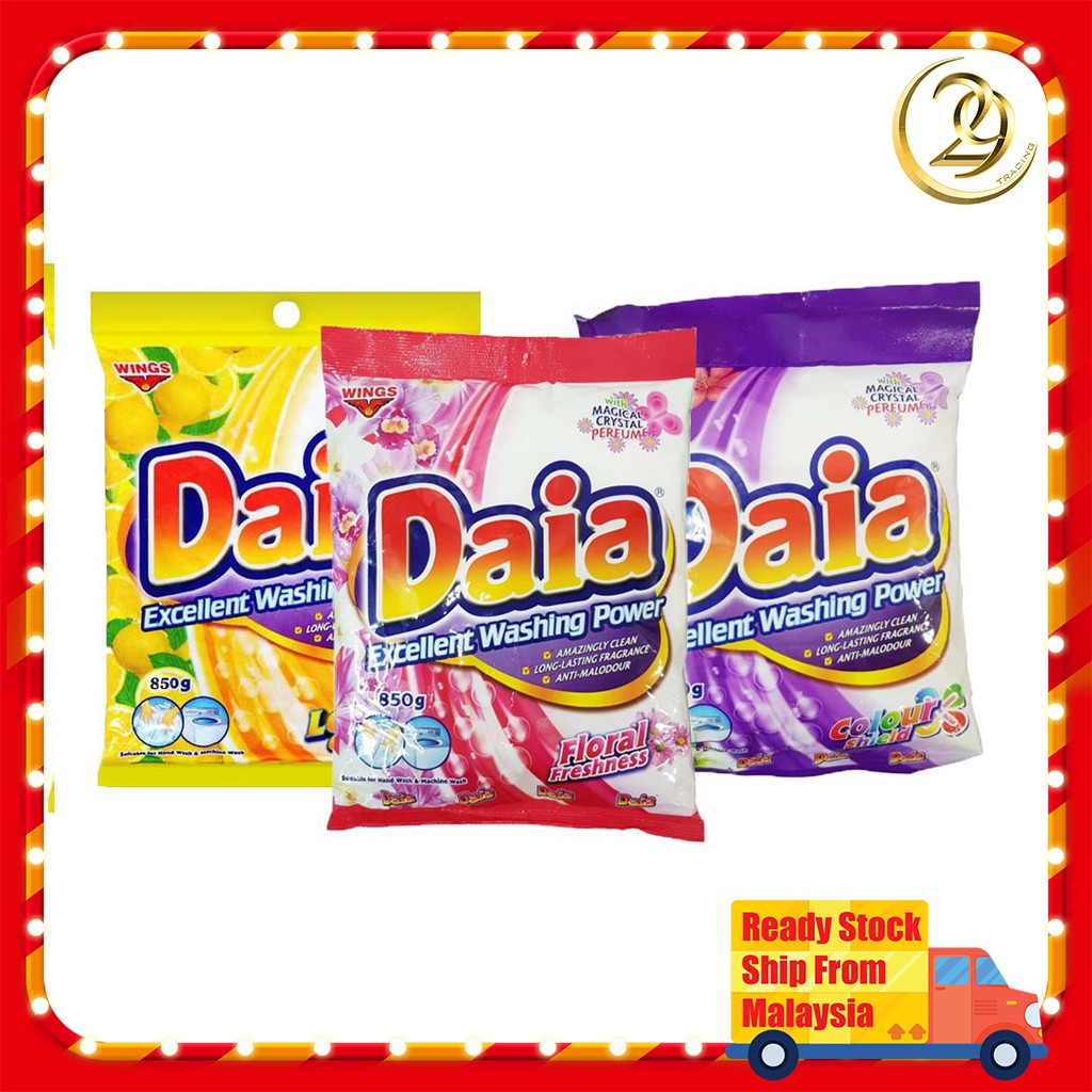 Daia Powder Detergent Color Shield 850G Daia Excellent Washing Powder ...