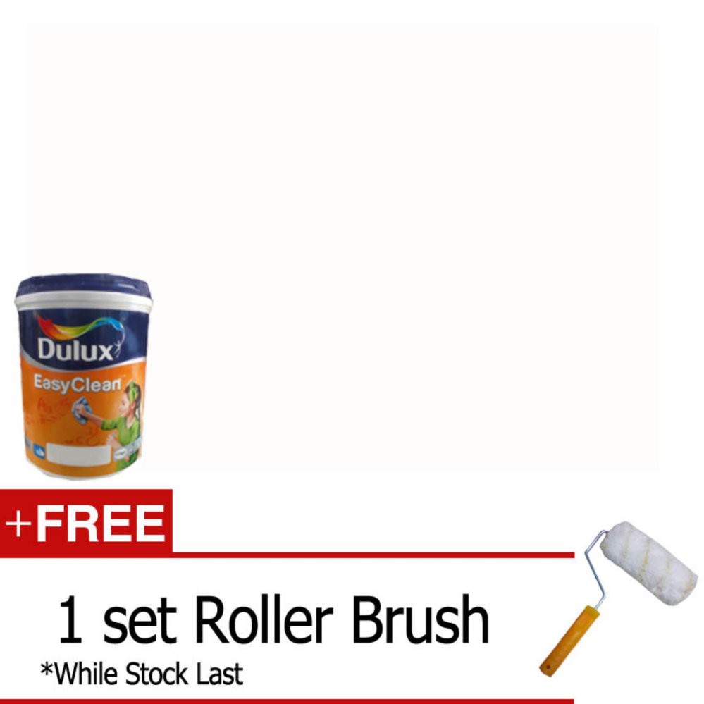 ICI Dulux Easy Clean- Brilliant White (dsecc 2290-5 Liter) | Shopee ...
