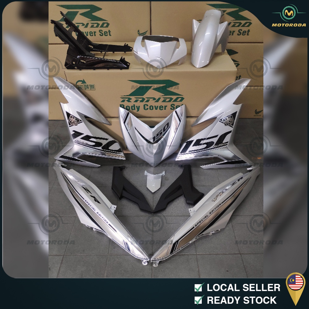 Rapido Cover Set Assembly Y15ZR V1 V2 LC150 (22) Chrome Series (Sticker ...
