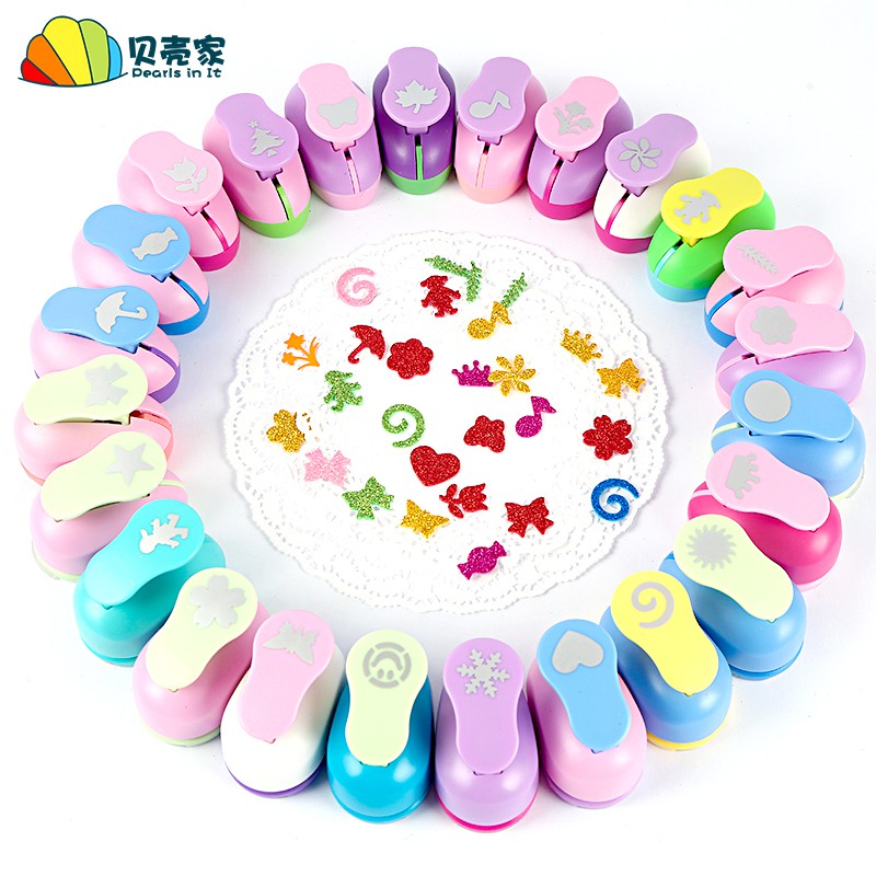 ZA077 Big Paper Punch 2.5cm BIG SIZE Shapes Hole Punch DIY Puncher ...