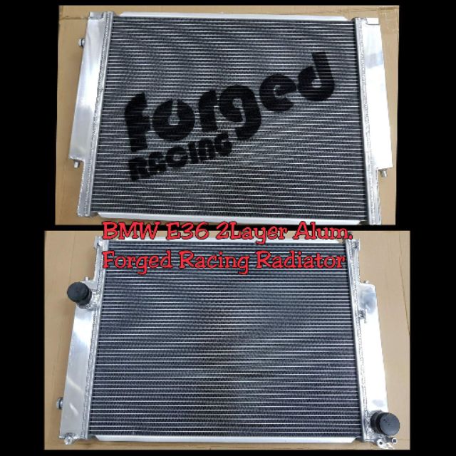 BMW E36 Forged Racing 2Layer Fully Aluminium Radiator | Shopee Malaysia