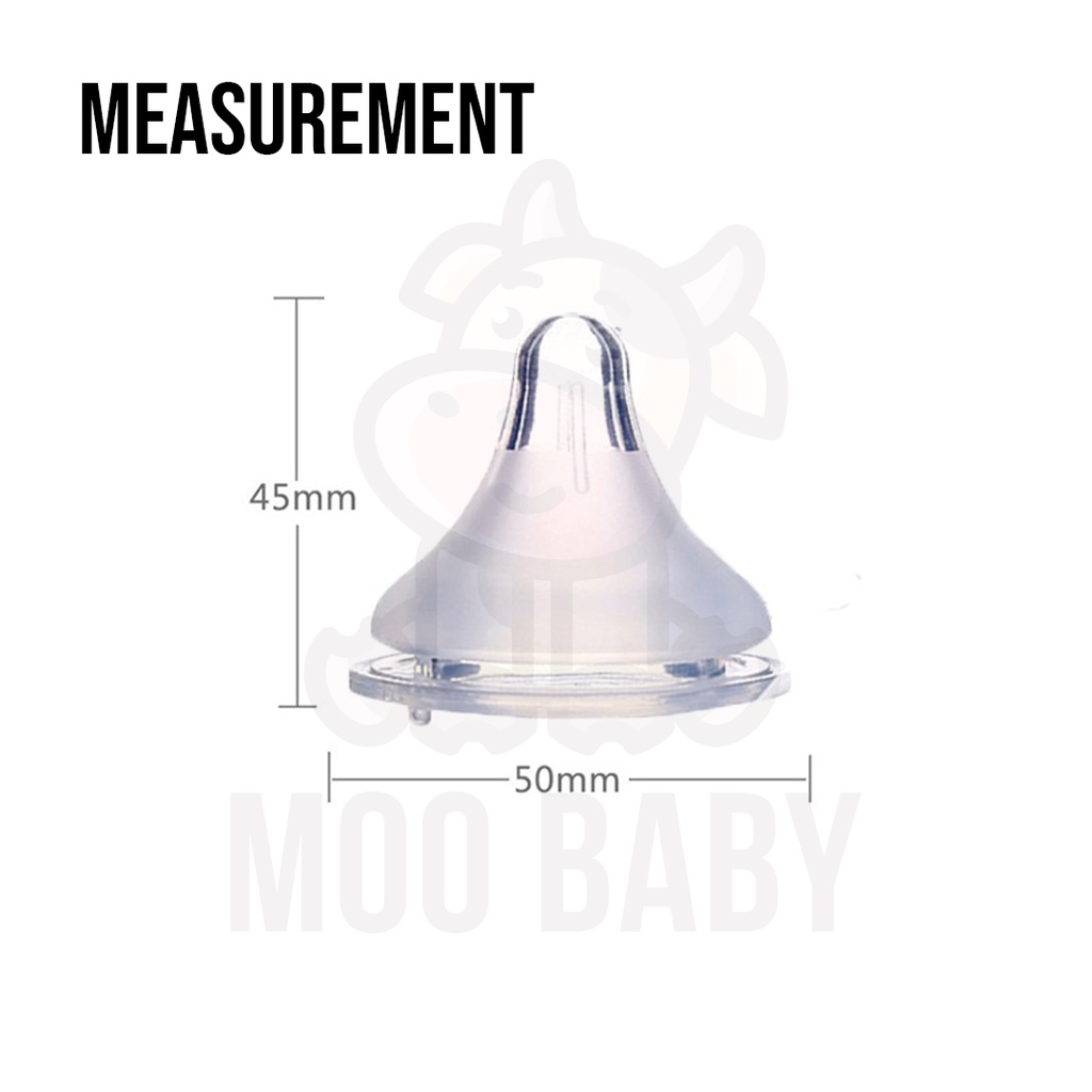 ⭐Moo Baby Puting Botol Susu Common Wide Puting Baby Putting Susu Puting ...