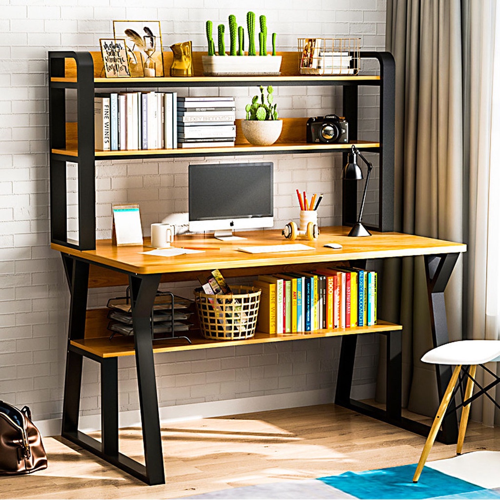 Office Table Modern Simple Computer Desk Home Office Desk With ...