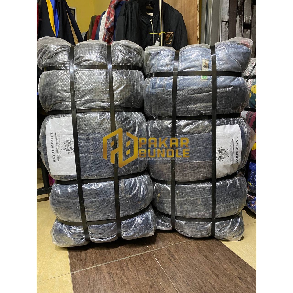 BALES / GUNI / TOKOL - LADIES JEANS KOREA 45KG TENGKORAK | Shopee Malaysia