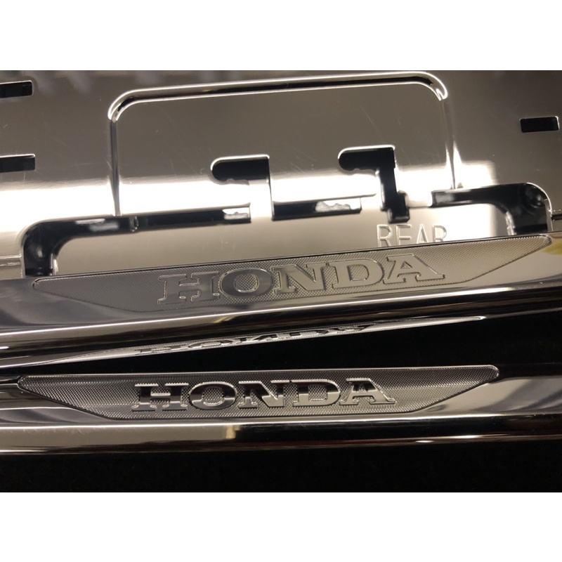 Honda access frame plate chrome 2020 | Shopee Malaysia