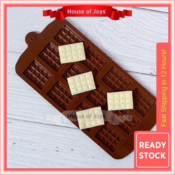 [Ready Stock] Silicone DIY Mini Chocolate Mold Candy Mould Baking Non ...