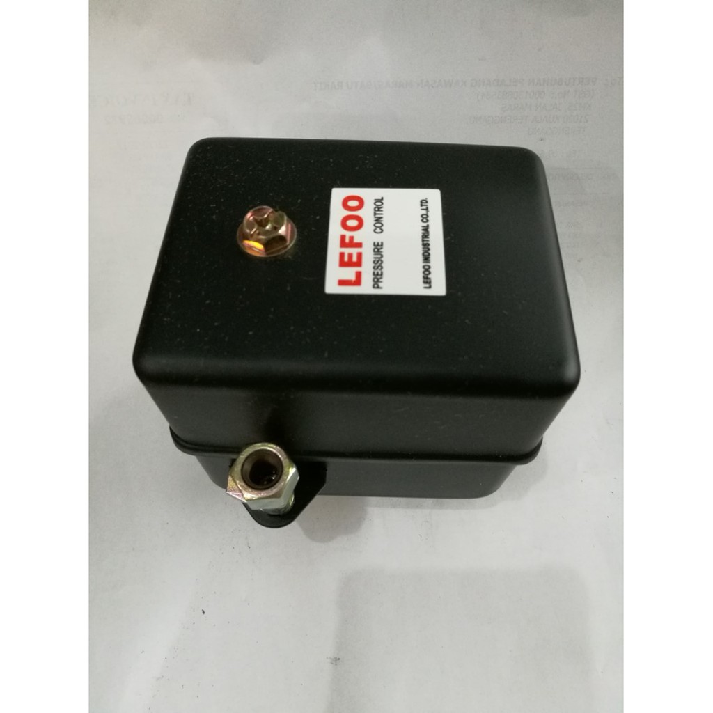Air Compressor Automatic Pressure Switch 415V 12Bar 1-Way 1/4” | Shopee ...