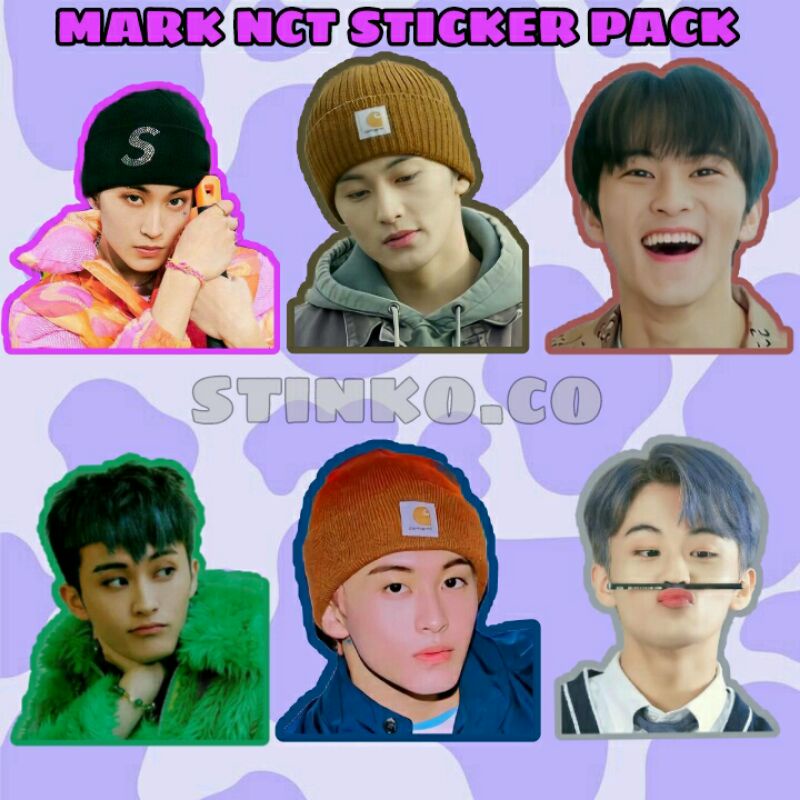 [30PCS] Sticker MARK LEE/MARK NCT/NCT 127/NCT DREAM/SUPER M Contents 30 ...