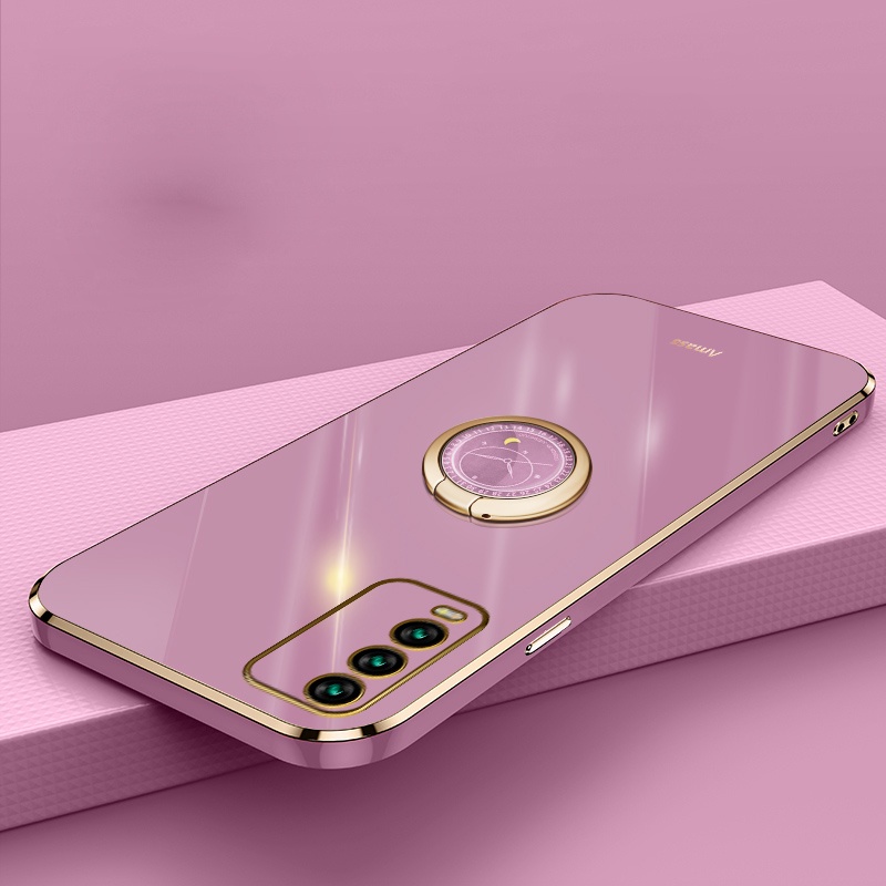 Casing xiaomi redmi 9t phone case with holder softcase silicone stand ...