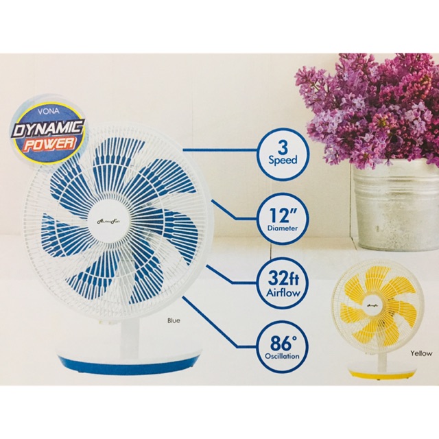 Alpha VONA Table Fan | Shopee Malaysia