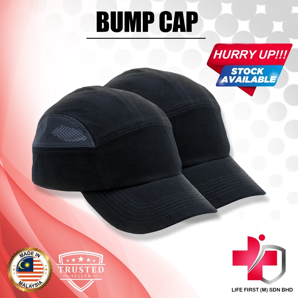 Bump Cap/ Navy Blue/ Safety Bump Cap/ Protective Cap / EN812 | Shopee ...