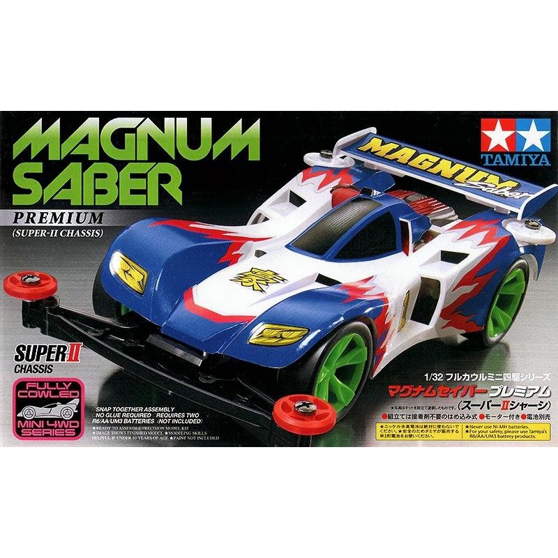 🔴 19431 Tamiya Mini 4WD Magnum Saber 🔵 | Shopee Malaysia