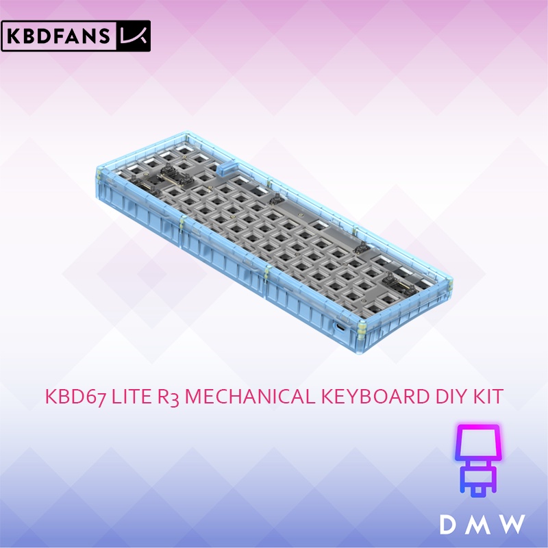 KBDFANS KBD67 Lite R3 Mechanical Keyboard DIY KIT | Shopee Malaysia