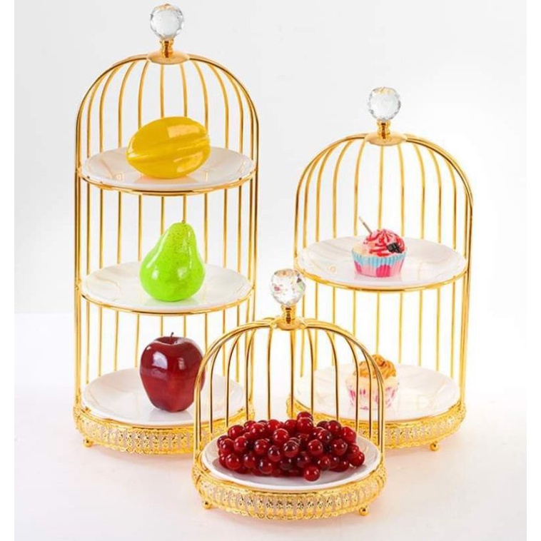 READYSTOCK RAK BERTINGKAT KUIH/CAKE.BIRDCAGE KUIH.CAKE STAND BIRDCAGE ...