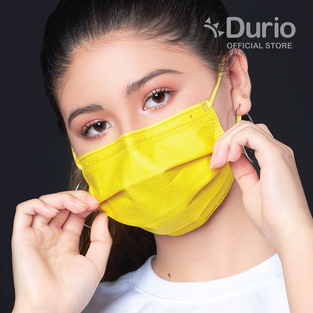 Durio 545 Trendish 4ply Surgical Face Mask - 40pcs | Shopee Malaysia