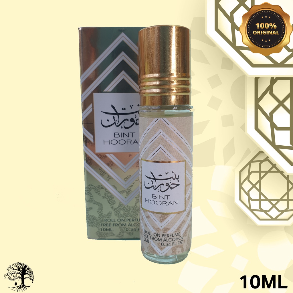 Roll On Perfume Oil Attar Bint Hooran Original Concentrated Perfume 6 Ml Free From Alcohol