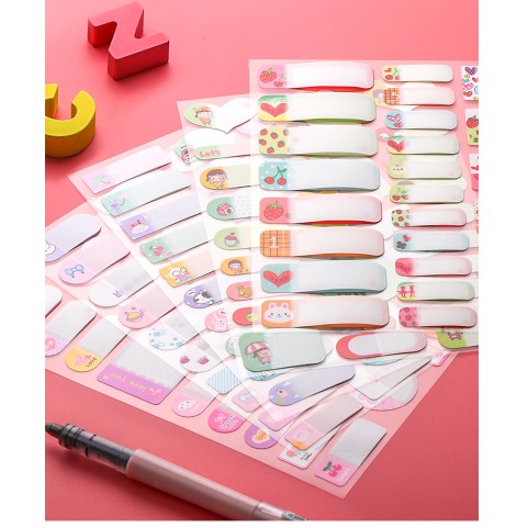 1 Piece Cartoon Name Stickers Water Proof Sticker Label Print Chinese ...