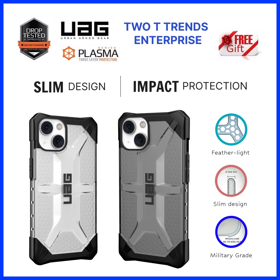 iPhone 16 Pro Max / iPhone 16 Pro / iPhone 14 Pro Max UAG Urban Armor Gear Plasma Case Bumper ...