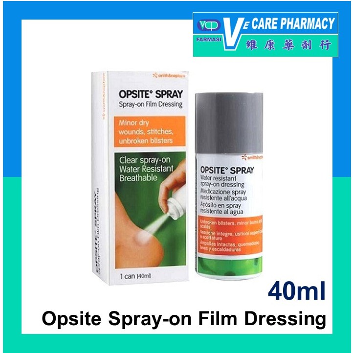 [Exp: 07/2026] Smith & Nephew Opsite Spray-on Film Dressing 40ml ...