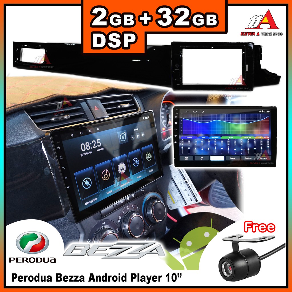 [2+32] T3L Perodua Bezza '16-19 Allwinner 2GB Ram 10" IPS Screen ...