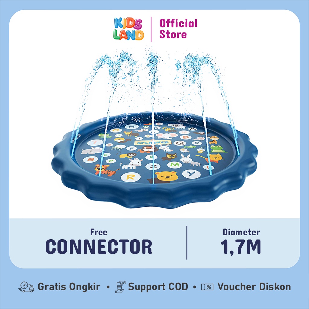 Fastkids Pool Spray Fountain KIDS Water Spray Mat KIDS Water Game KIDS ...