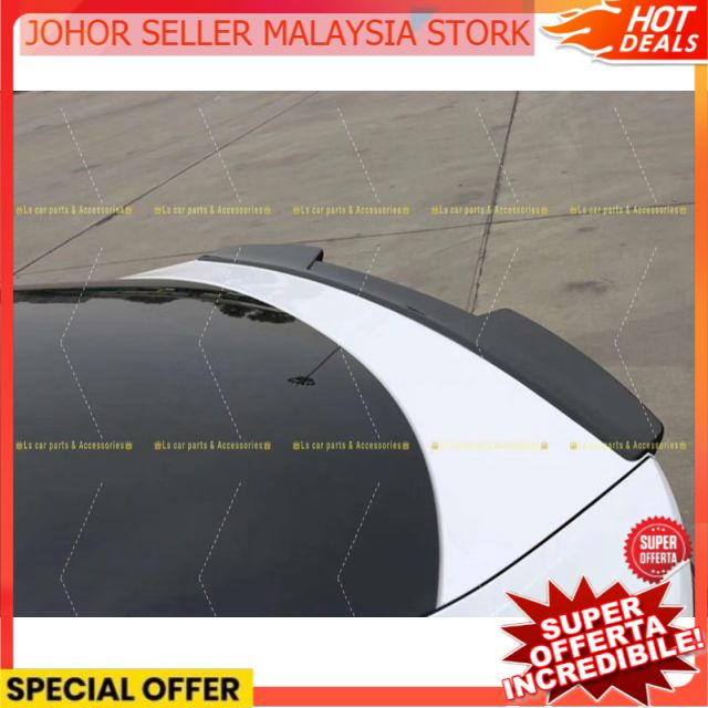 Batman Rear Top Roof Spoiler Wing Trunk Lip Window Boot Skirt Diffuser ...