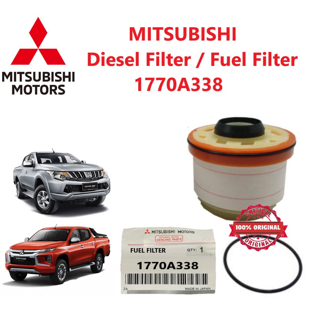MITSUBISHI Diesel Filter / Fuel Filter 1770A338-Mitsubishi Triton VGT ...