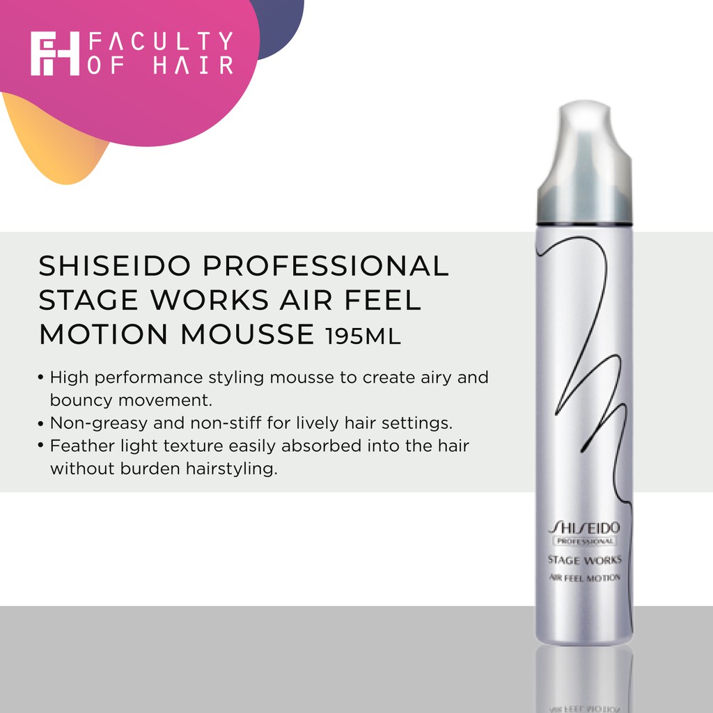 Shiseido Professional Stage Works Air Feel Motion (195g) | Shopee Malaysia