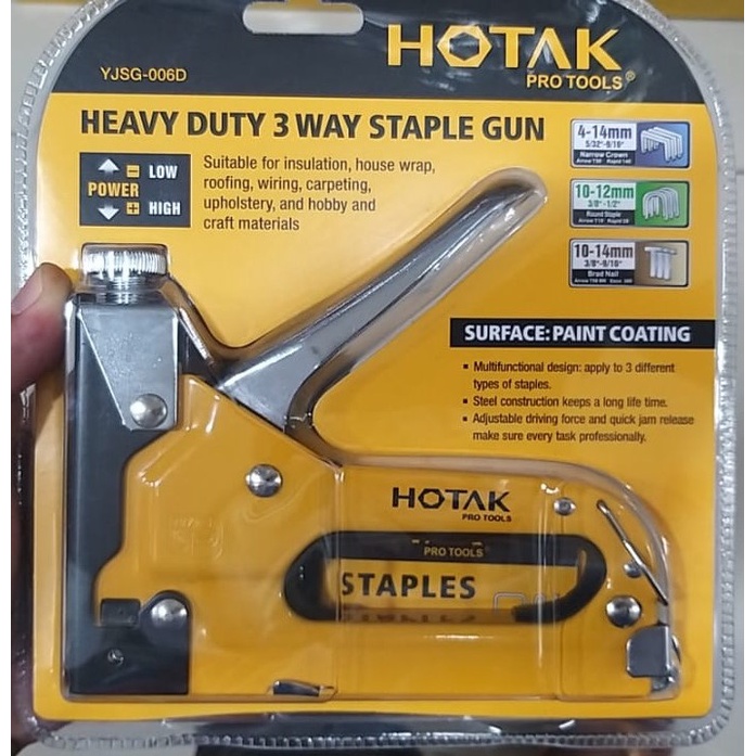 heavy duty stapler gun HOTAK | Shopee Malaysia