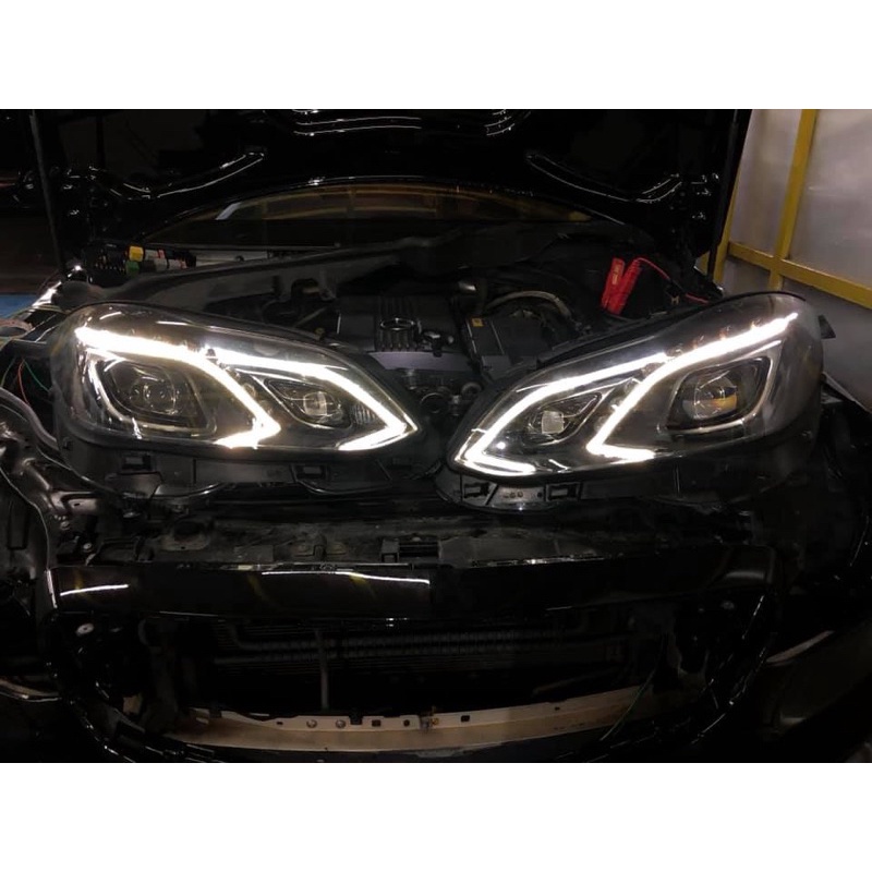 Mercedes Benz w212 2009 2010 2011 2012 2013 LED projector headlamp ...