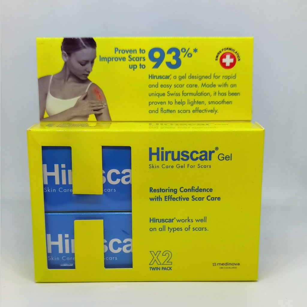 Hiruscar Scar Gel 5g x 2 - Suitable for Keloid Scars | Shopee Malaysia