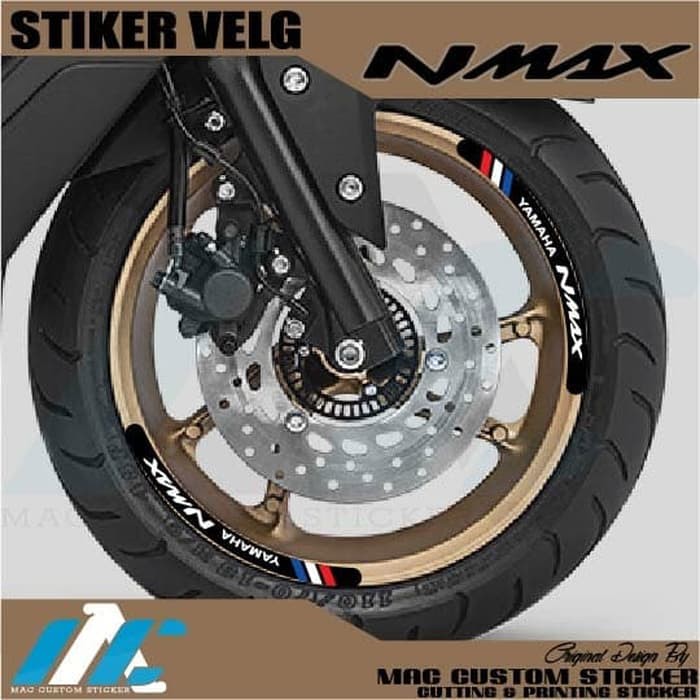 Nmax Rim LIST - LIST STICKER - YAMAHA NMAX Rim STICKER PRINTCUT ...