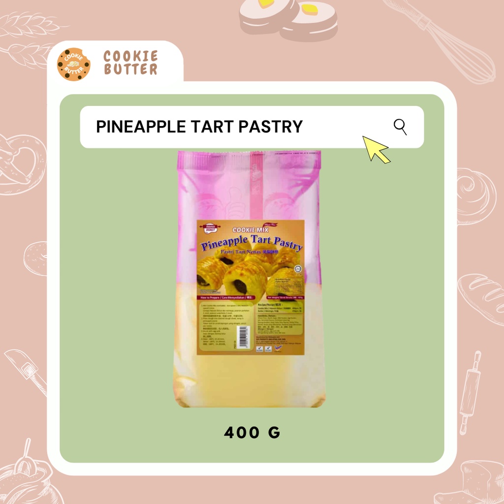 SOY ASAHI Cookie Mix Pineapple Tart Pastry 400G | Shopee Malaysia