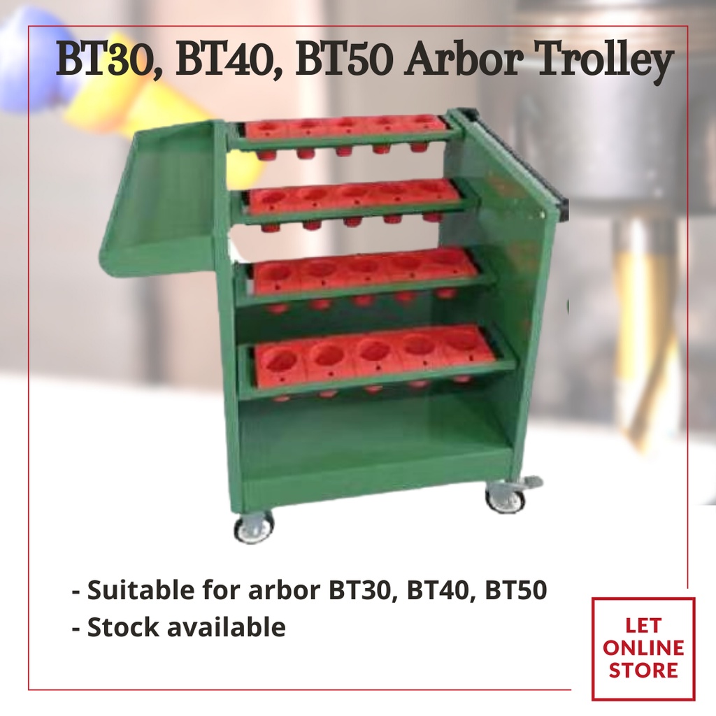 CNC arbor Tooling Trolley BT30, BT40, BT50, HSK63A | Shopee Malaysia