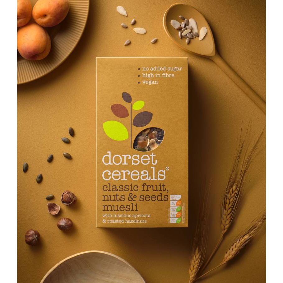 Dorset Cereals Classic Fruit, Nuts & Seeds Muesli With Luscious Apricot ...